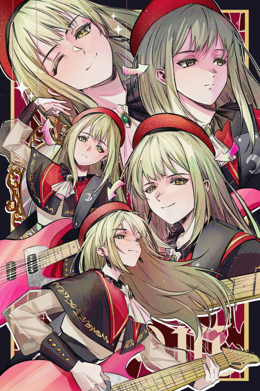 Safebooru - 1girl ;) absurdres arrow (symbol) ascot bang dream! bang dream! it's mygo!!!!! beret ...