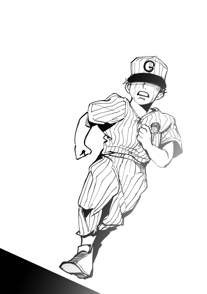 Safebooru - 1boy absurdres baseball cap baseball uniform commentary ...