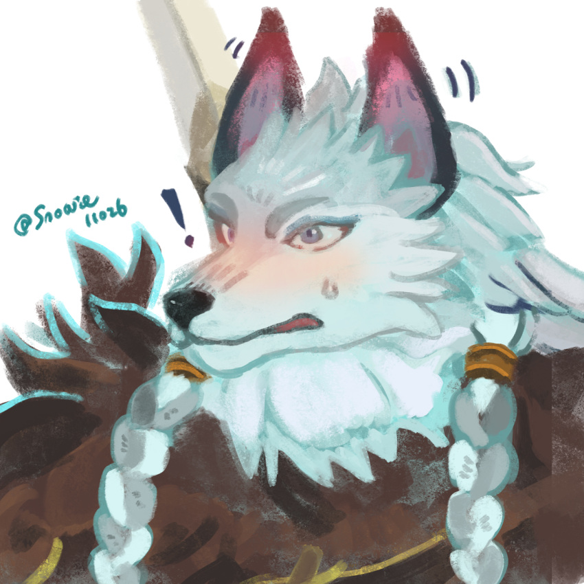 Safebooru - ! 1boy afk (series) afk journey animal ears artist name ...