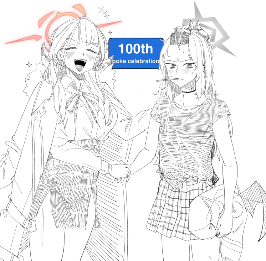 Safebooru - +++ 2girls artificialkaban aru (blue archive) bangs pinned ...