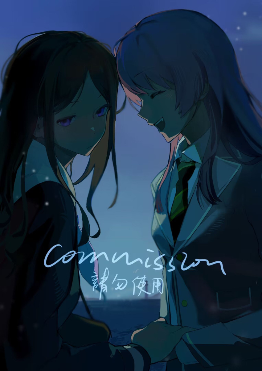 Safebooru - 2girls bang dream! bang dream! it's mygo!!!!! blue shirt brown hair chihaya anon ...