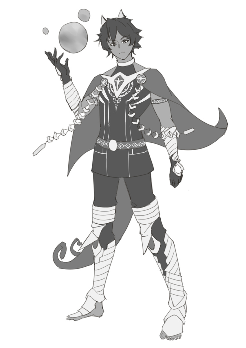 Safebooru - 1boy absurdres animal ears arjuna (fate) arjuna alter (fate) armlet armor bandages ...