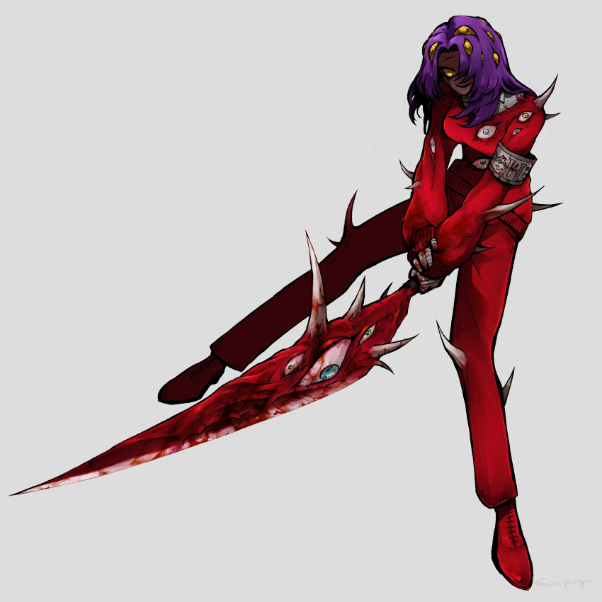 Safebooru - 1girl absurdres armband blood blood on clothes blood on ...