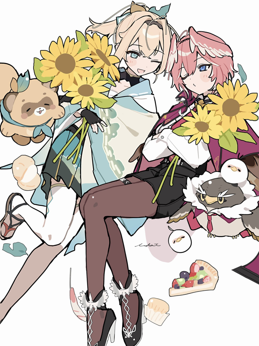 Safebooru - black gloves blonde hair blue eyes chest sarashi fingerless ...