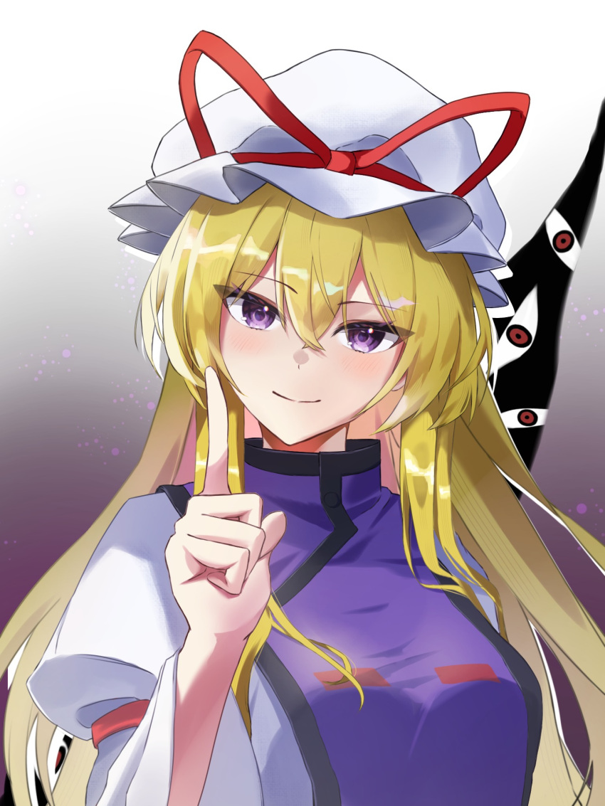 Safebooru - 1girl blonde hair bluerhozu blush closed mouth dress gap ...
