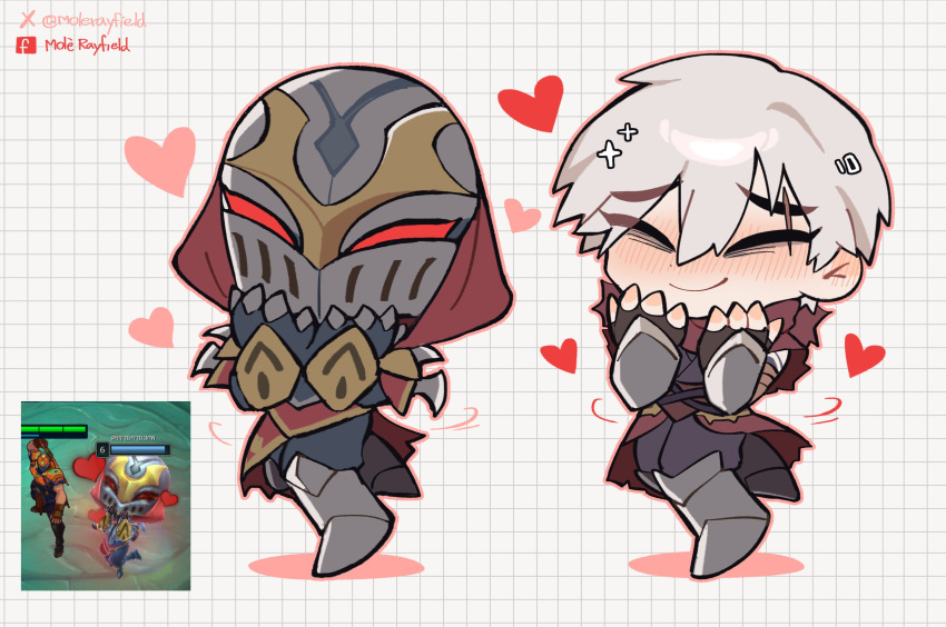 Safebooru - 1boy ^ ^ absurdres artist name blush chibi chibi only ...