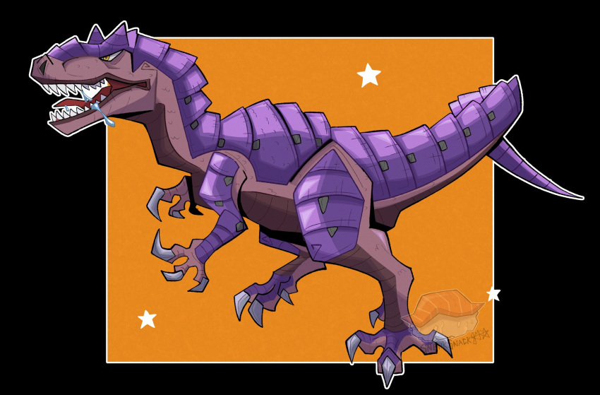 Safebooru - artist logo claws dinosaur f-raptor (fossil fighters ...