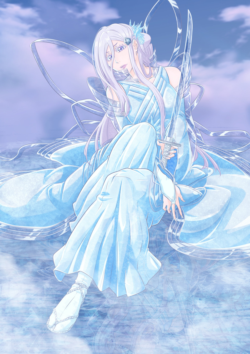 Safebooru - absurdres alternate costume bankai bleach bridal gauntlets ...