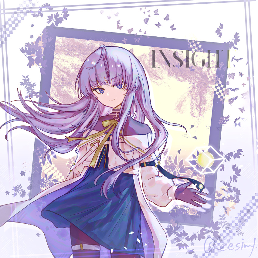 Safebooru - 1girl absurdres arcaea black gloves black pantyhose black ...