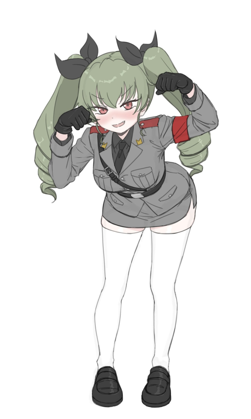 Safebooru - 1girl adapted costume alternate uniform anchovy (girls und ...