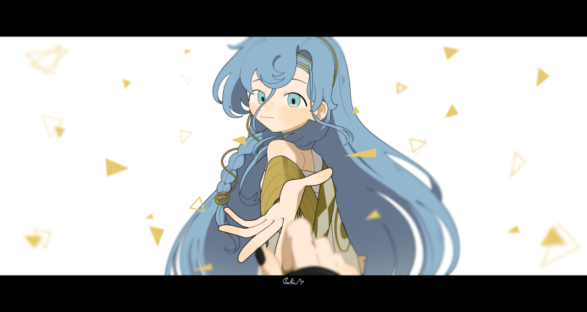 Safebooru - 1girl 1other 37 (reverse:1999) absurdres ancient greek clothes bare shoulders black ...