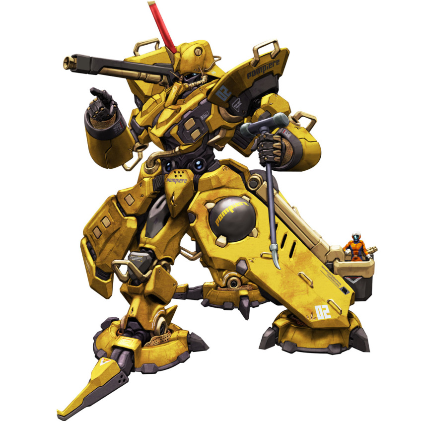 Safebooru - airplane firefighter highres igunuk italian mecha original ...