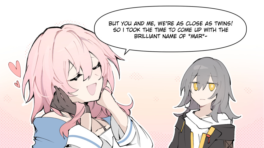 Safebooru - 2girls black coat black gloves bra strap bright pupils ...