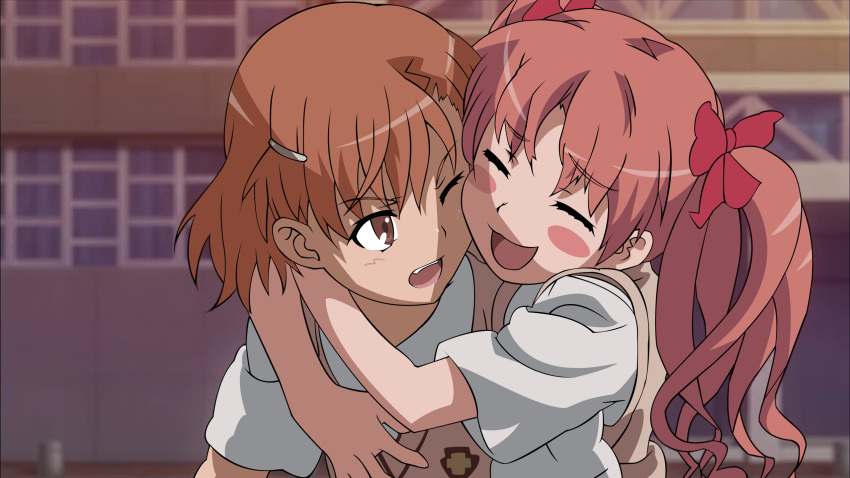 Safebooru Misaka Mikoto Shirai Kuroko Tagme To Aru Kagaku No Railgun 0513