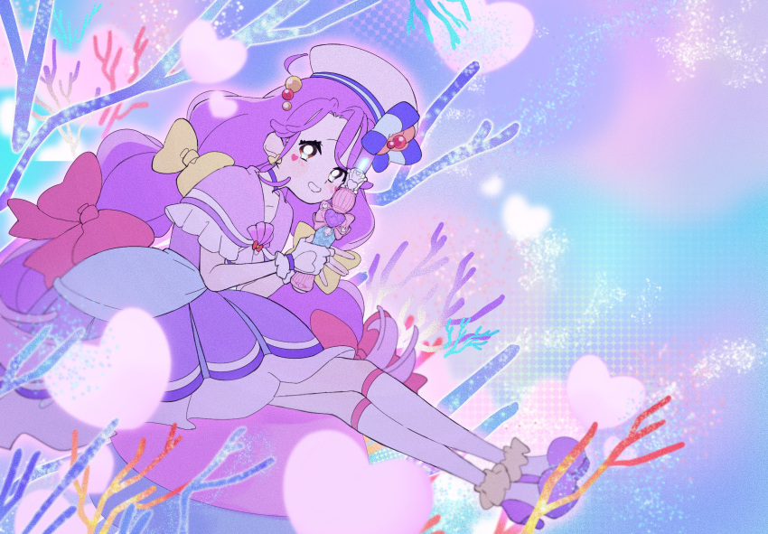 Safebooru - 1girl 35kawaiiprpr ankle scrunchie bow capelet choker ...