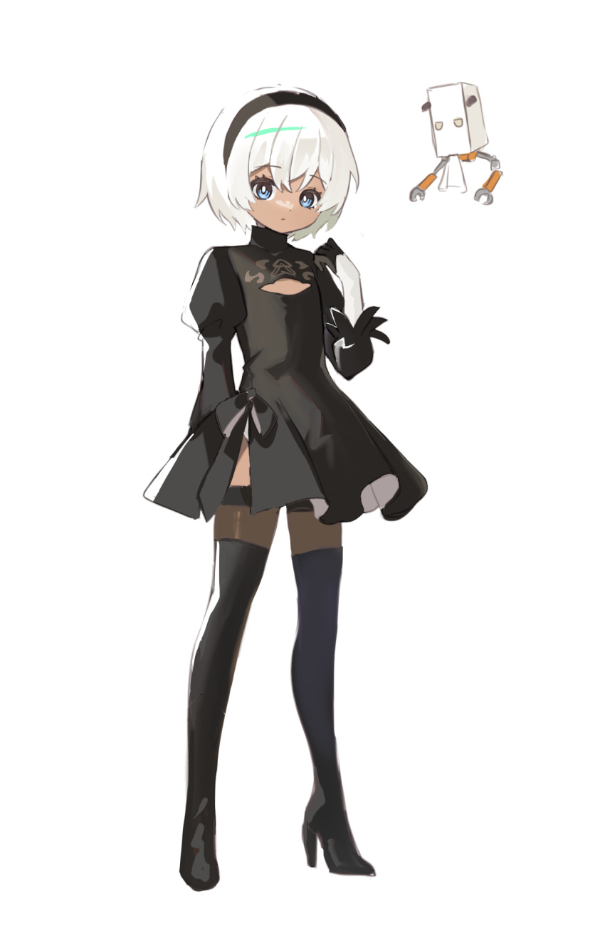 Safebooru - 1boy 2b (nier:automata) 2b (nier:automata) (cosplay ...