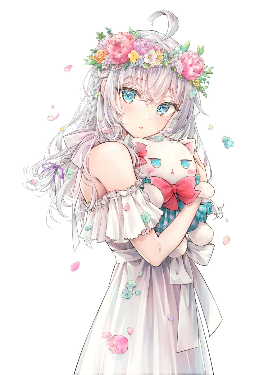 Safebooru 1girl Absurdres Ahoge Alisa Mikhailovna Kujou Bare