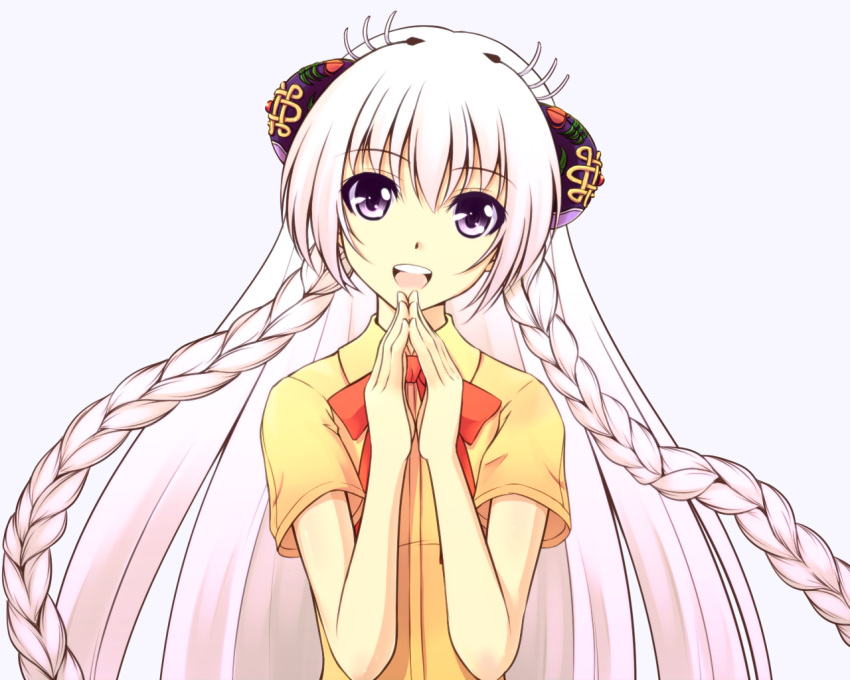 Safebooru - braid copyright request hoshino yami long hair looking at ...