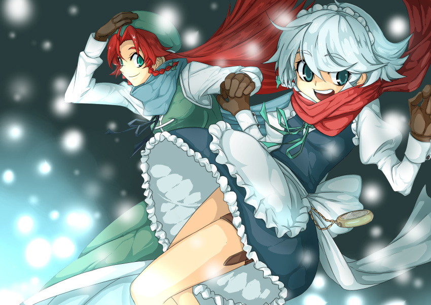 Safebooru - braid china dress chinese clothes colored dsakuraff ...