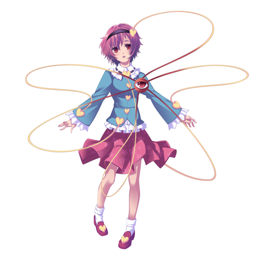 Safebooru - eyes hairband heart highres komeiji satori paseri 3gou ...