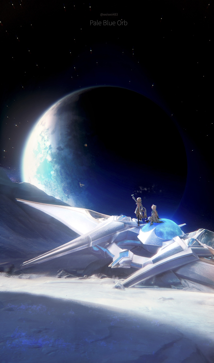 Safebooru - 1boy 1girl absurdres aether (as heaven and earth are made ...