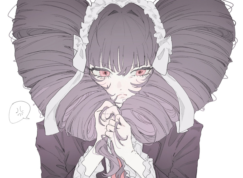 Safebooru - 1girl anger vein black hair blush celestia ludenberg ...
