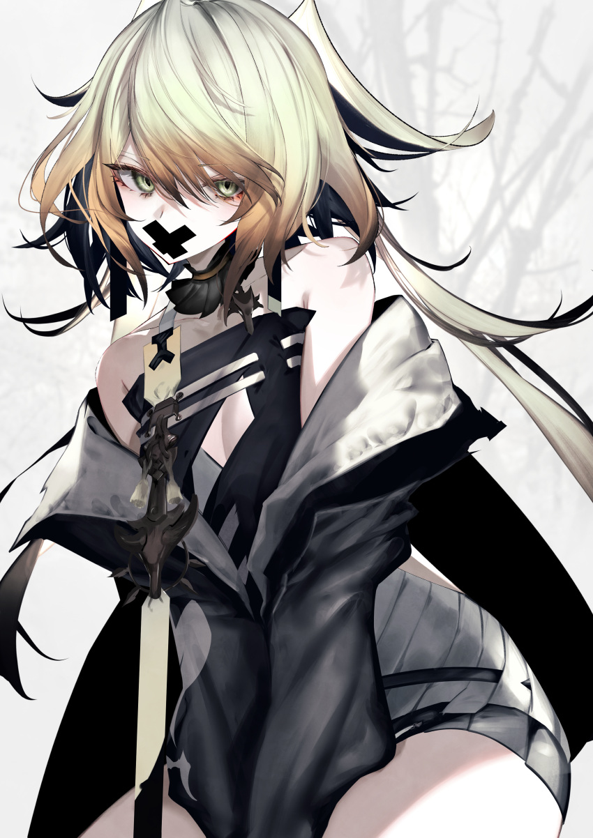 Safebooru - absurdres bare shoulders blonde hair dress highres inumata ...