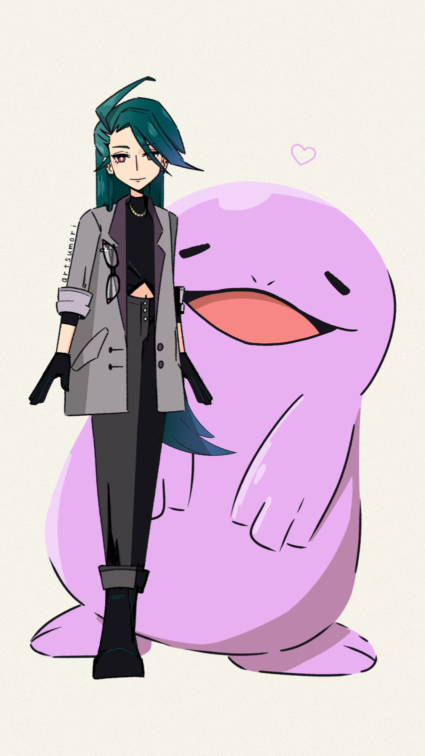 Safebooru - 1girl alternate color androgynous artist name artsumori ...