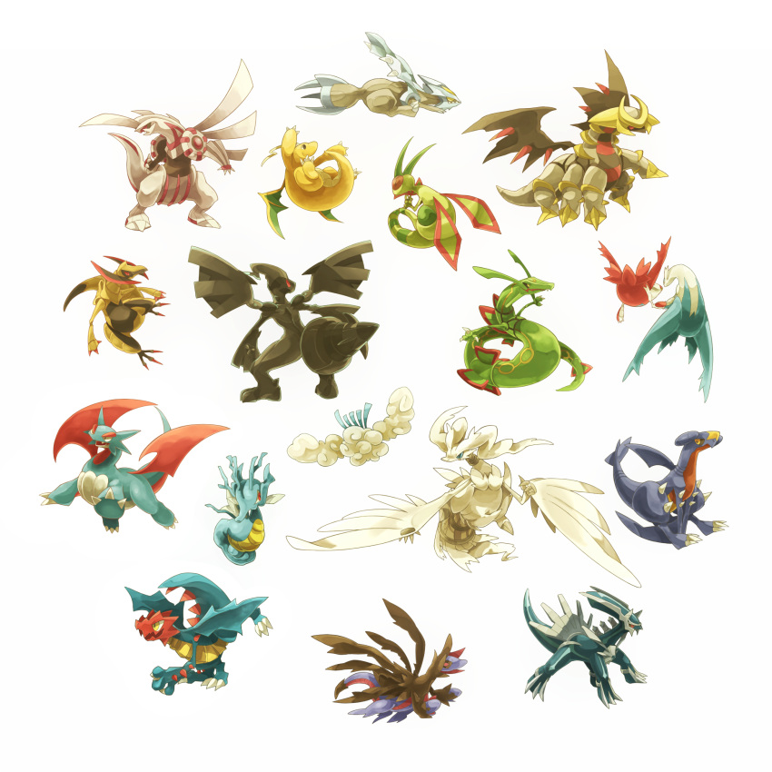 Safebooru - altaria alternate form dialga dragon dragonite druddigon flygon garchomp giratina ...