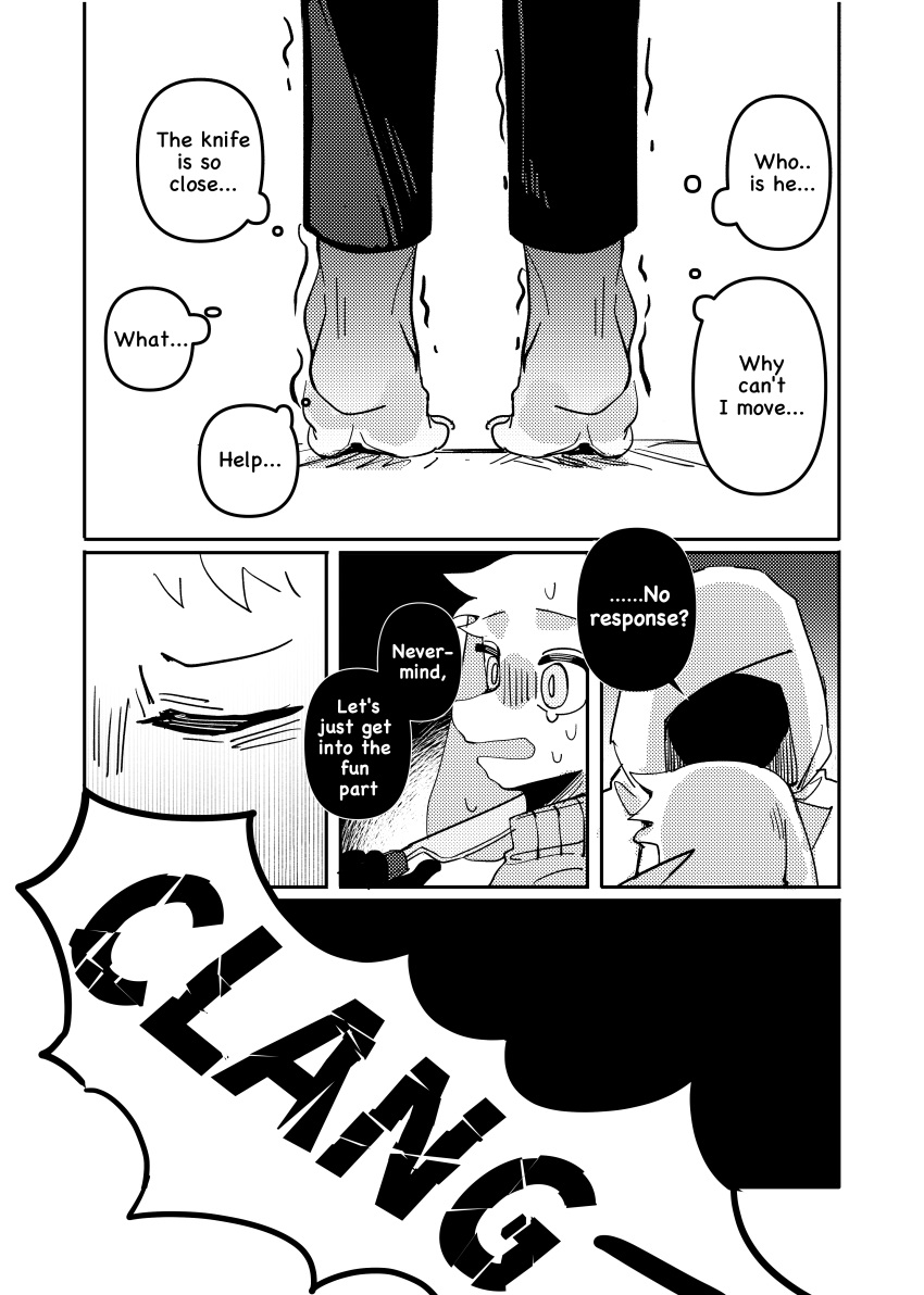 Safebooru - 1boy 1other absurdres aged down asriel dreemurr blade to ...