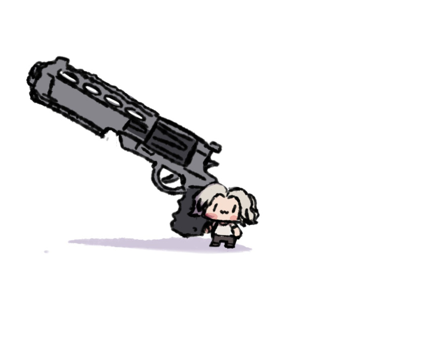 Safebooru - 1girl blonde hair blush stickers chibi chibi only grace ...