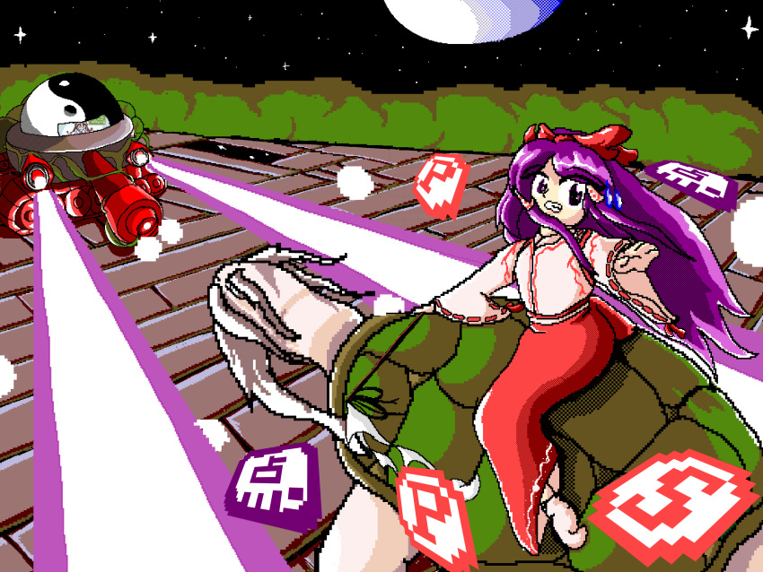 Safebooru - genjii (touhou) hakurei reimu hakurei reimu (pc-98) highres ...