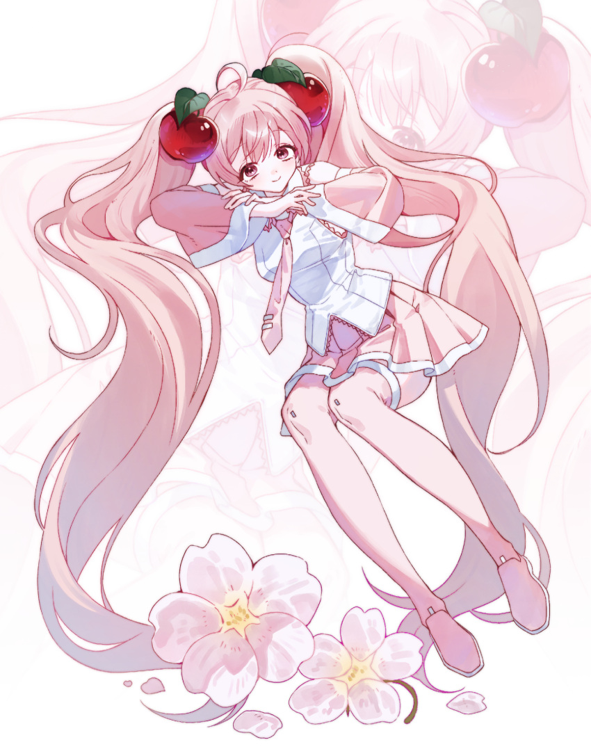 Safebooru - 1girl absurdly long hair ahoge baby powder (dkdltm4) bare ...