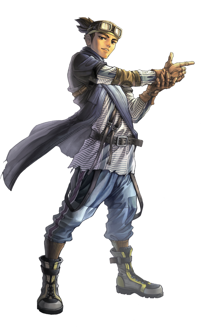 Safebooru - 1boy airmech artist request belt boots brown eyes brown ...