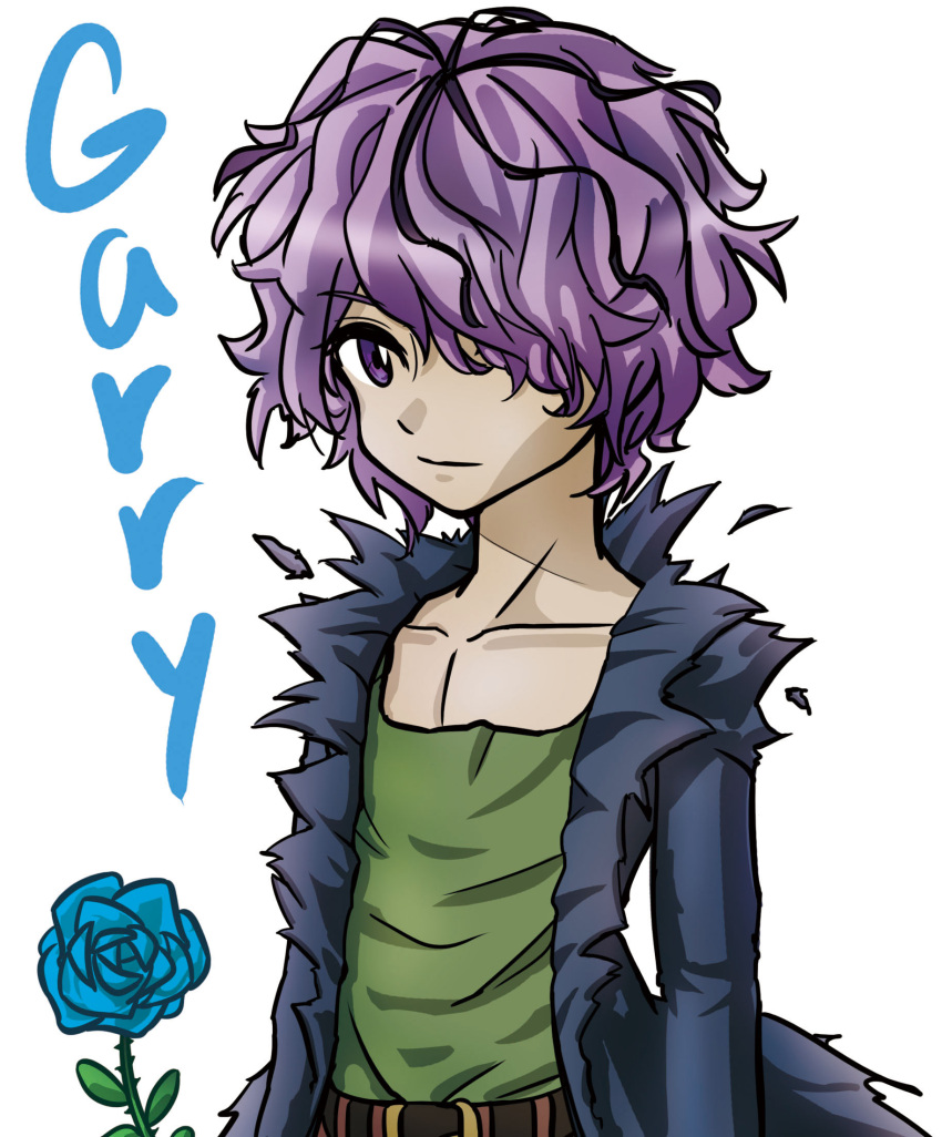 Safebooru - bad id blue rose character name flower garry (ib) gary (ib ...