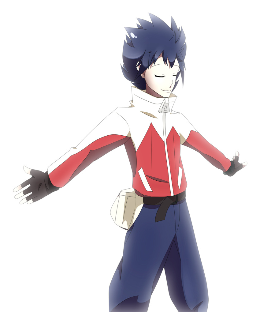 Safebooru - (pokemon 1boy boy bw2 bw2) hair highres hiroshi hue ...