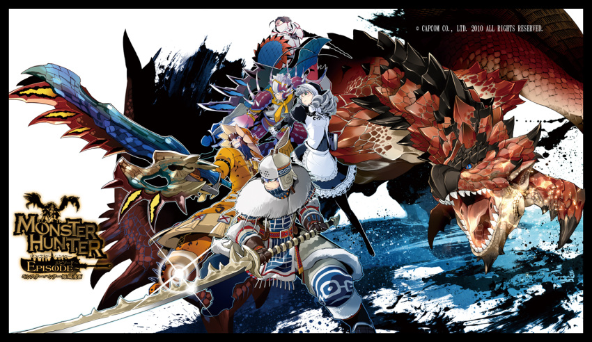 Safebooru - armor capcom dragon gobul hunters khezu (armor) ludroth ...