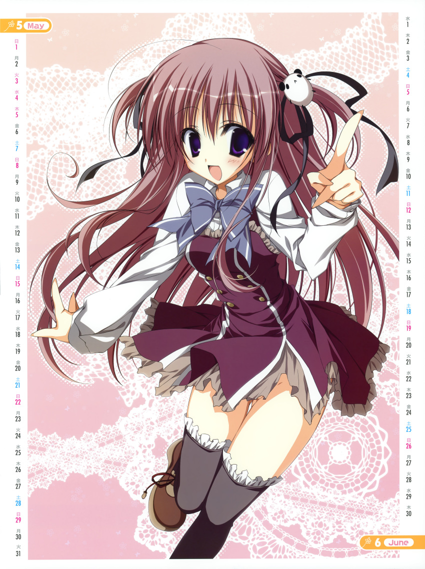 Safebooru - absurdres calendar ebiten (manga) foreshortening hanamori hakata highres inugami ...