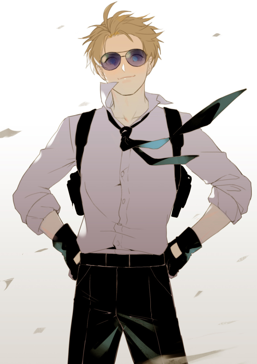 Safebooru - 1boy ahoge america (hetalia) axis powers hetalia belt black belt black gloves black ...