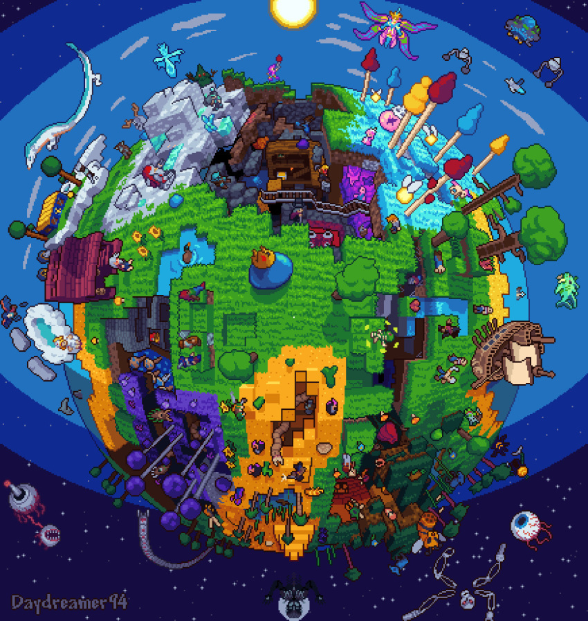 Safebooru - aircraft airship angler (terraria) antlion charger ...