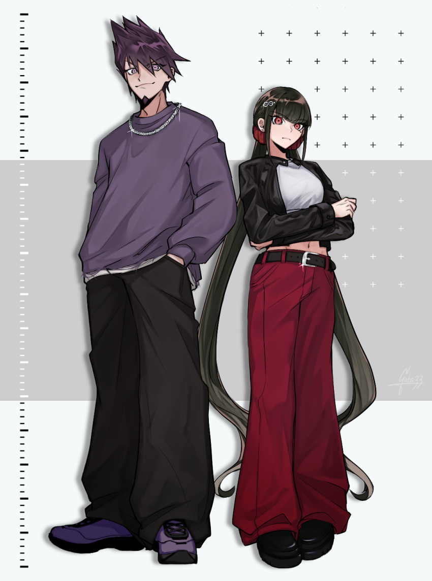 Safebooru - 1girl alternate costume blunt bangs brown hair danganronpa (series) danganronpa v3 ...