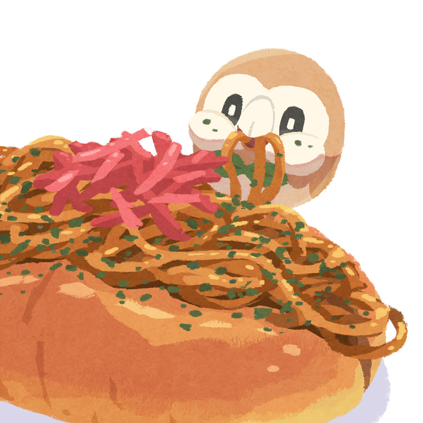 Safebooru - eating food food focus food in mouth food request highres ...