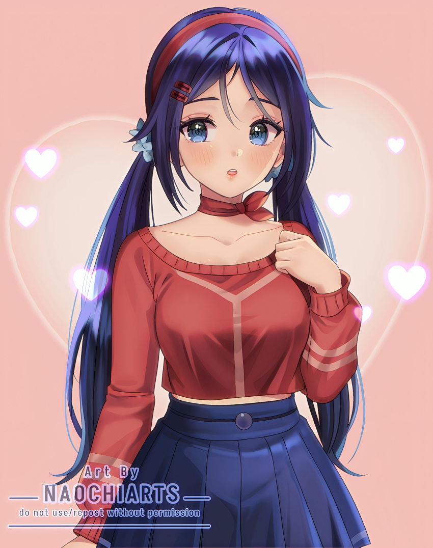 Safebooru - 1girl absurdres blue eyes character request collarbone commentary request cowboy ...