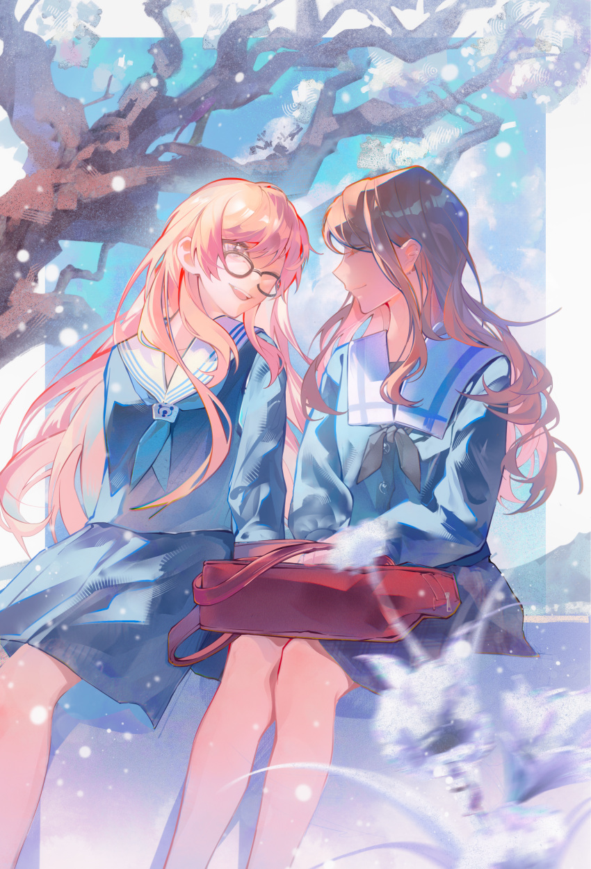 Safebooru - 2girls absurdres bang dream! bang dream! it's mygo!!!!! blue neckerchief blue ...