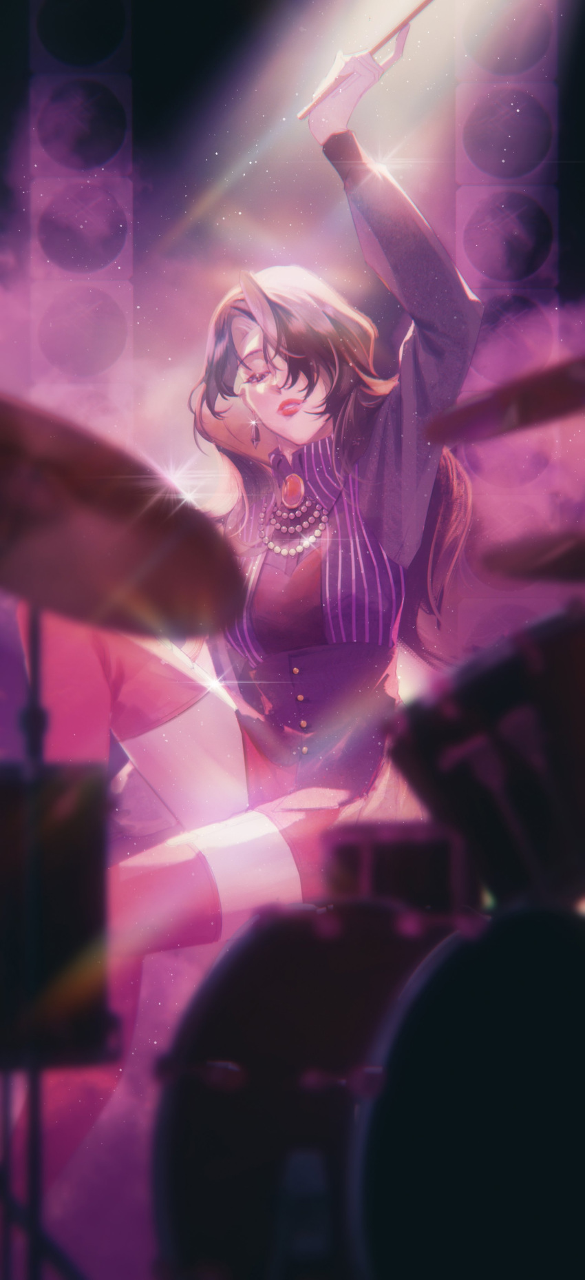 Safebooru - 1girl absurdres amoris (bang dream!) arm up bang dream! bang dream! it's mygo ...