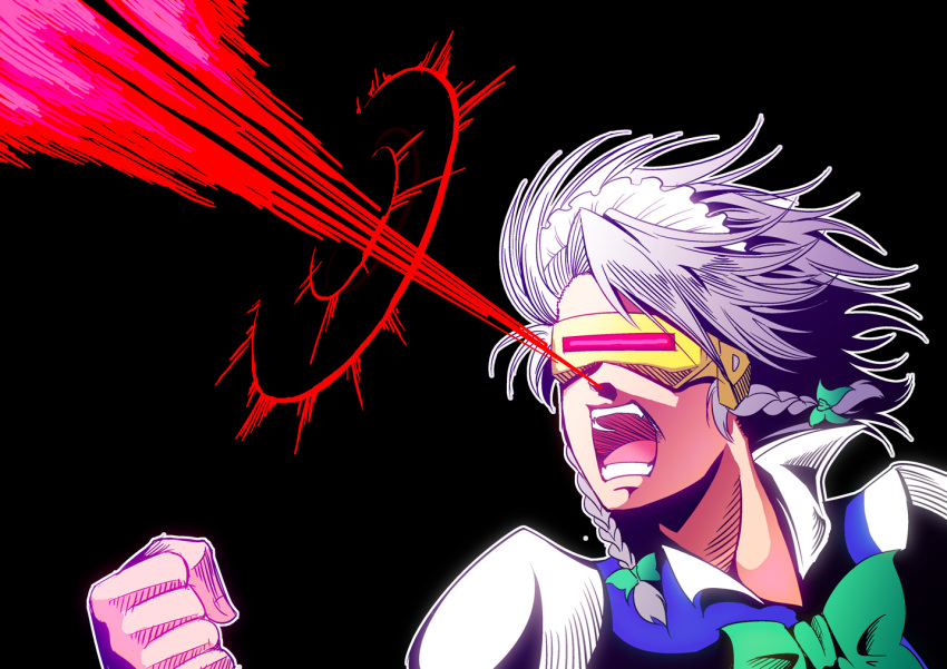 Safebooru - blood braid clenched hand cyclops (x-men) epic nosebleed ...