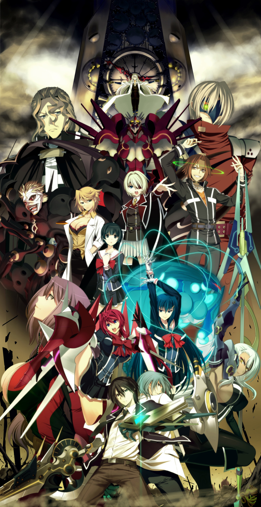 Safebooru - absurdres akizuki ryouga akizuki takane alexander raskolnikov breasts character ...