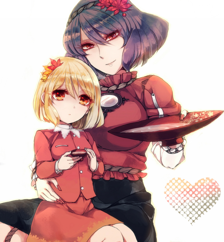 Safebooru Aki Shizuha Blonde Hair Bura Hair Ornament Highres Large 3658