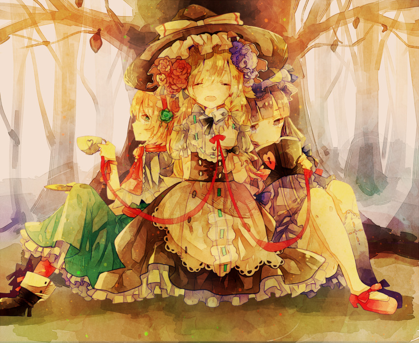 Safebooru - alice margatroid blonde hair blue eyes book boots cha ...