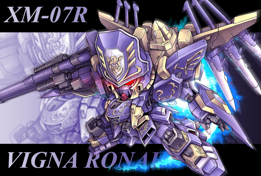 Safebooru - chibi emblem gundam lance mecha no humans polearm sd gundam ...